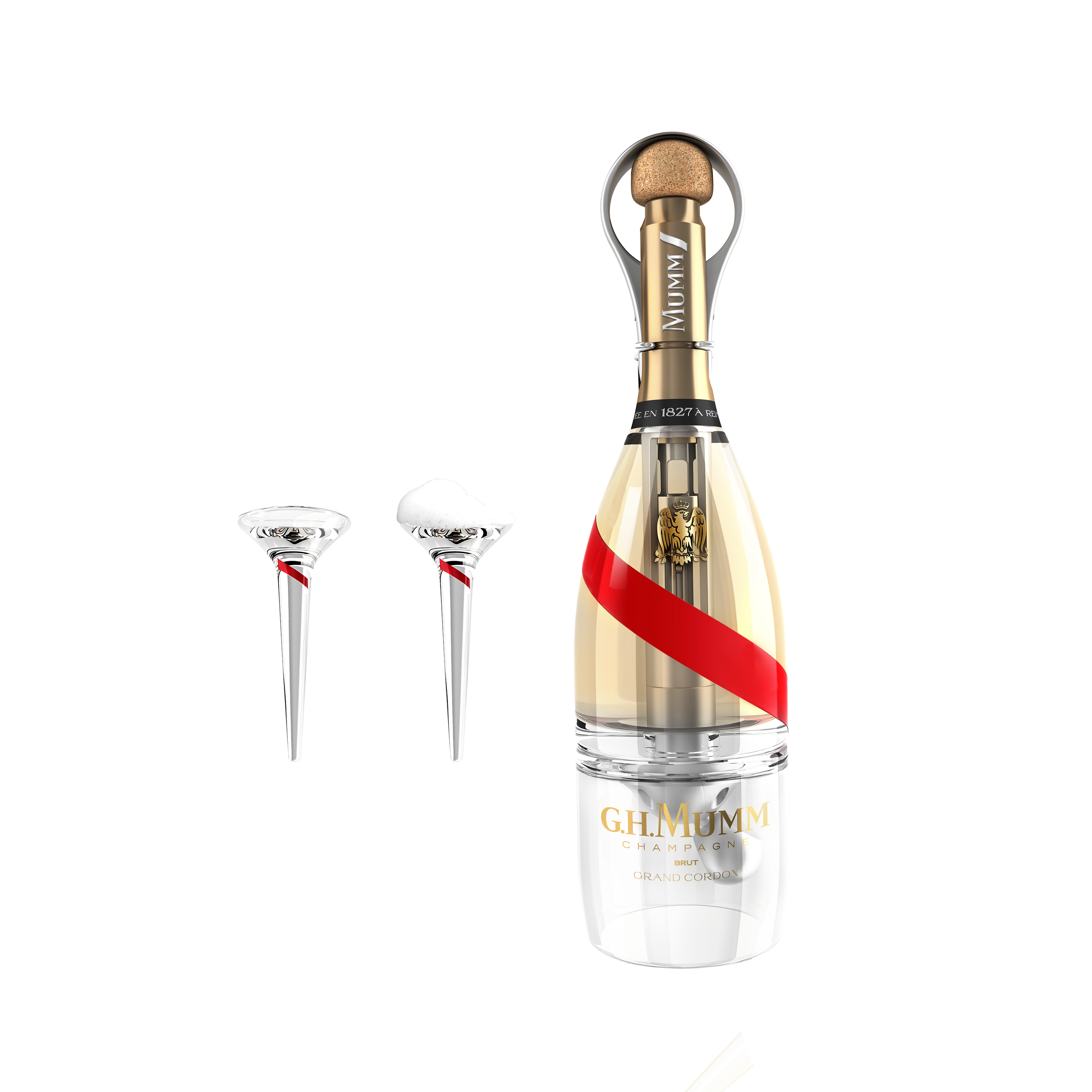 La Maison Mumm joue avec les lois de la gravité et crée le premier ...